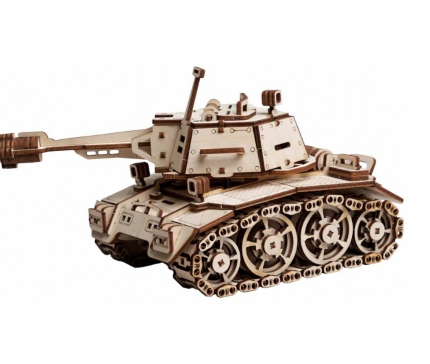 Деревянный конструктор Леммо тойс Танк Кадет 339 деталей 0077 5+