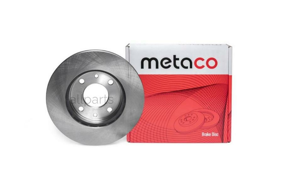 METACO 3050-072 Диск тормозной передний вентилируемый