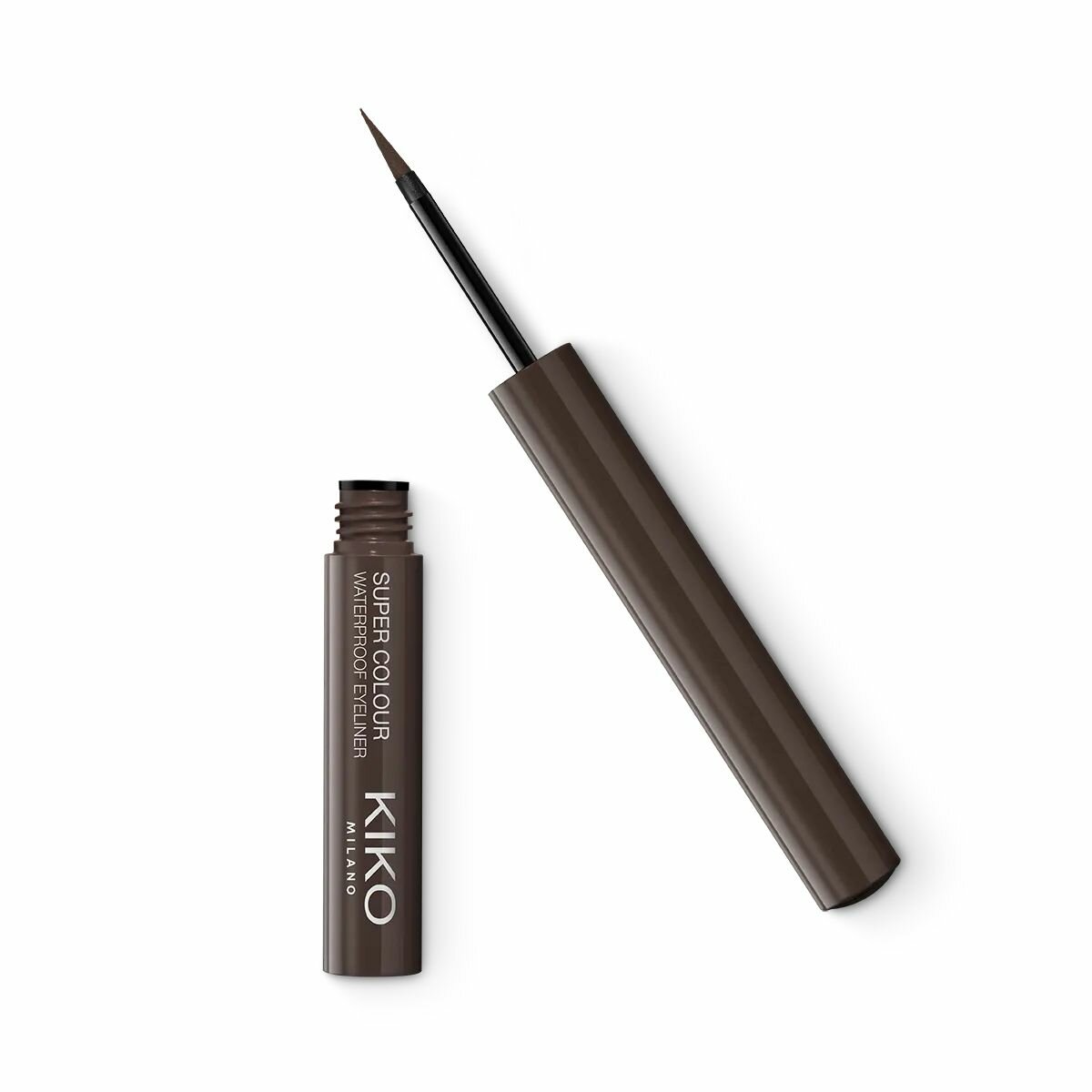KIKO MILANO Жидкая подводка для глаз Super Colour Waterproof Eyeliner (09 Dark Brown)