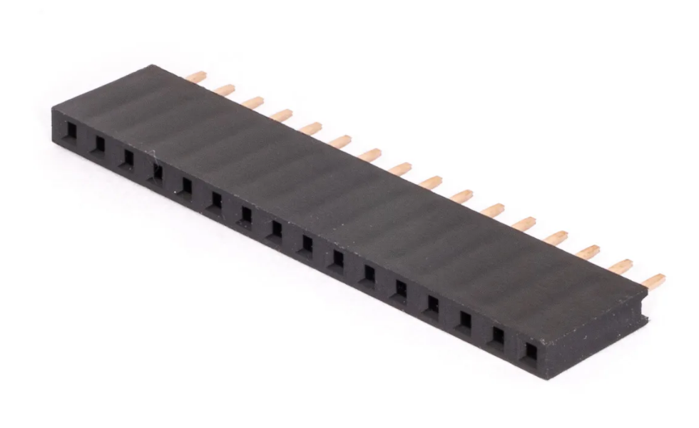 5шт разъемов PBS-20 гнездо на плату 2.54мм гнездо PBS-1x20 (PBS-20)