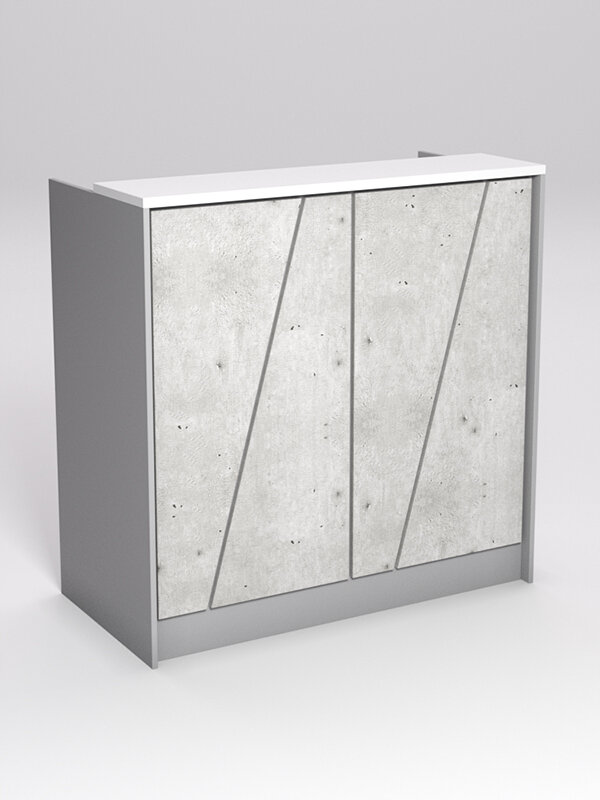 Ресепшн "Техно", Серый. Производитель товара - компания Westcom.