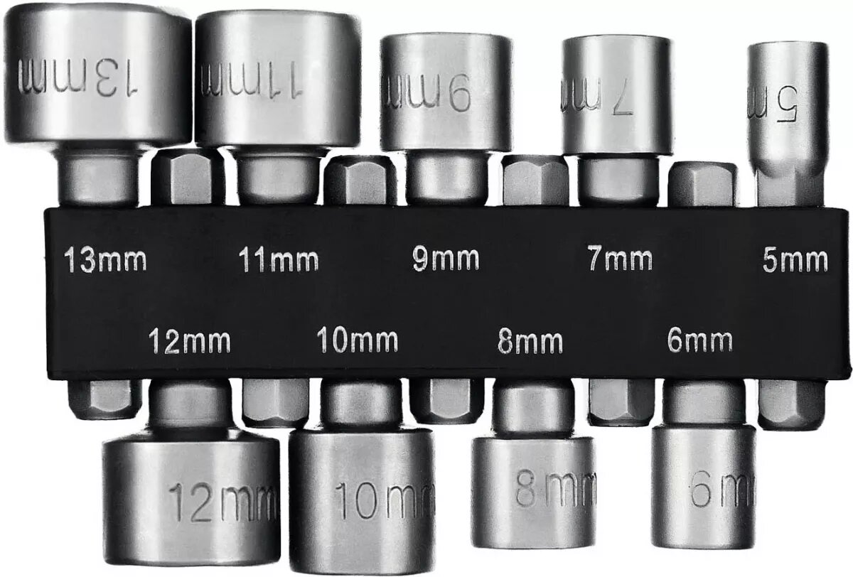 Набор бит с торцовыми головками, 9 шт. STAYER 26089-H9