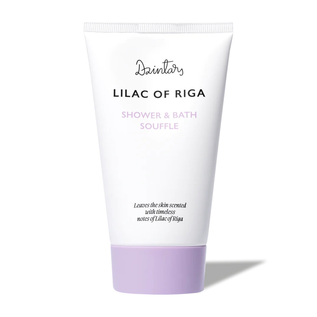 Dzintars Суфле для душа и ванны Lilac of Riga, 125 мл
