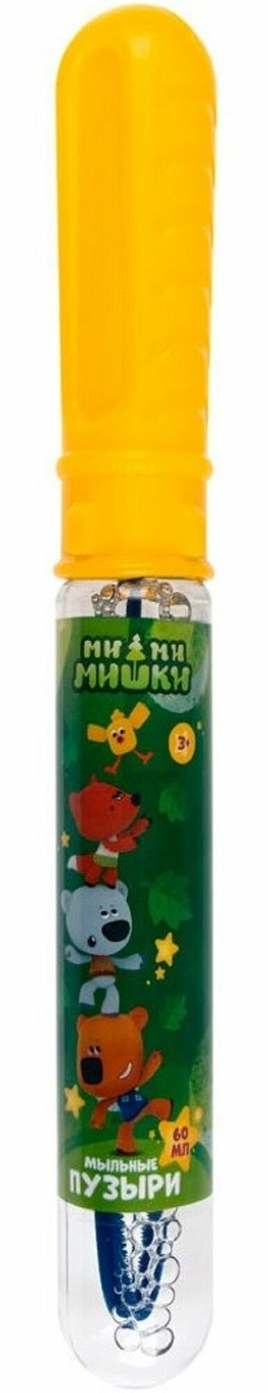 Мыльные пузыри 1Toy "Ми-ми-мишки", колба, 60 мл (Т25051)