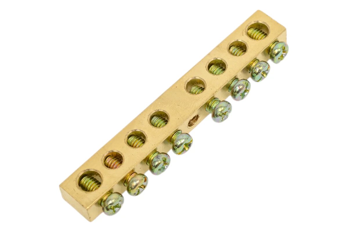 Dekraft Нулевая шина ШН101-08-100 32001DEK - распределительная конструкция для щитов