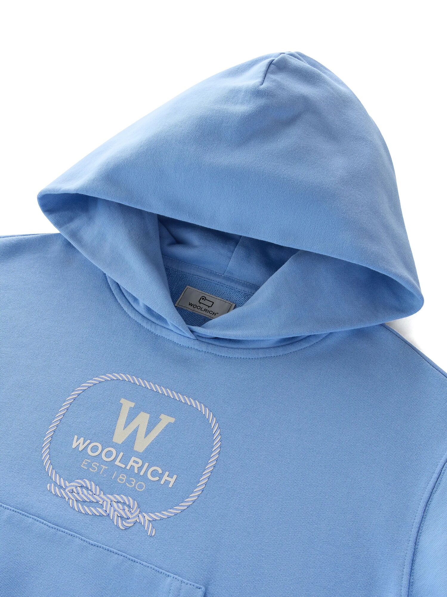 Худи Woolrich Худи с логотипом, размер 6 лет, синий — фото 1