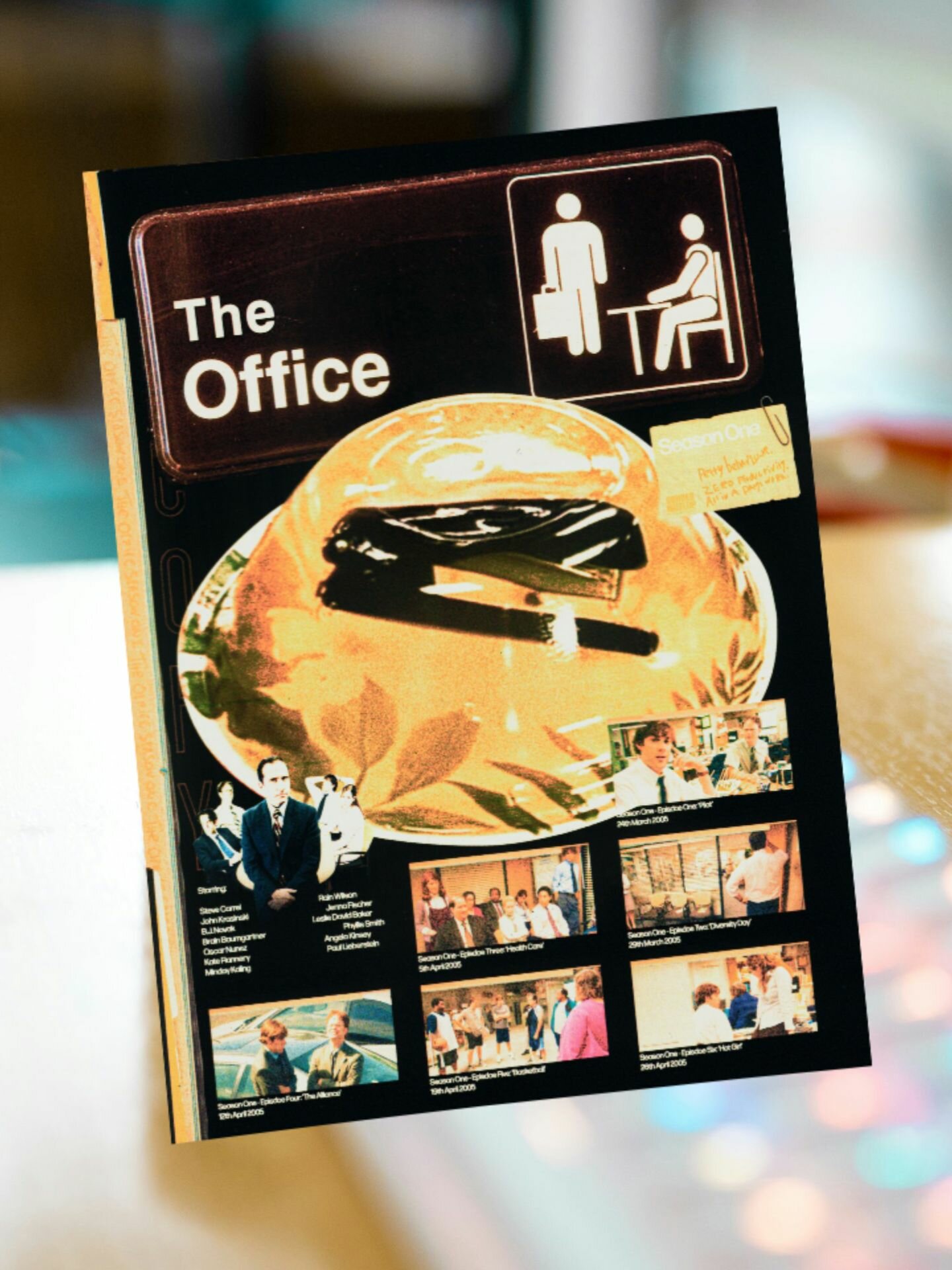 Постер pinterest "Офис", 29.7х42см, А3, глянцевый