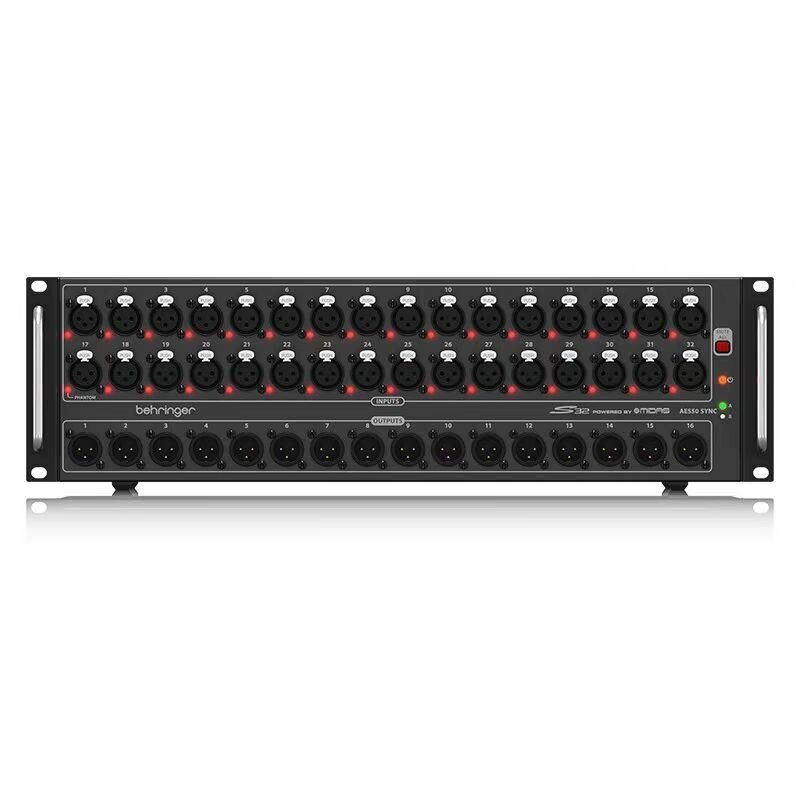 BEHRINGER S32 32-полосная сценическая коробка для использования с цифровым микшером X32