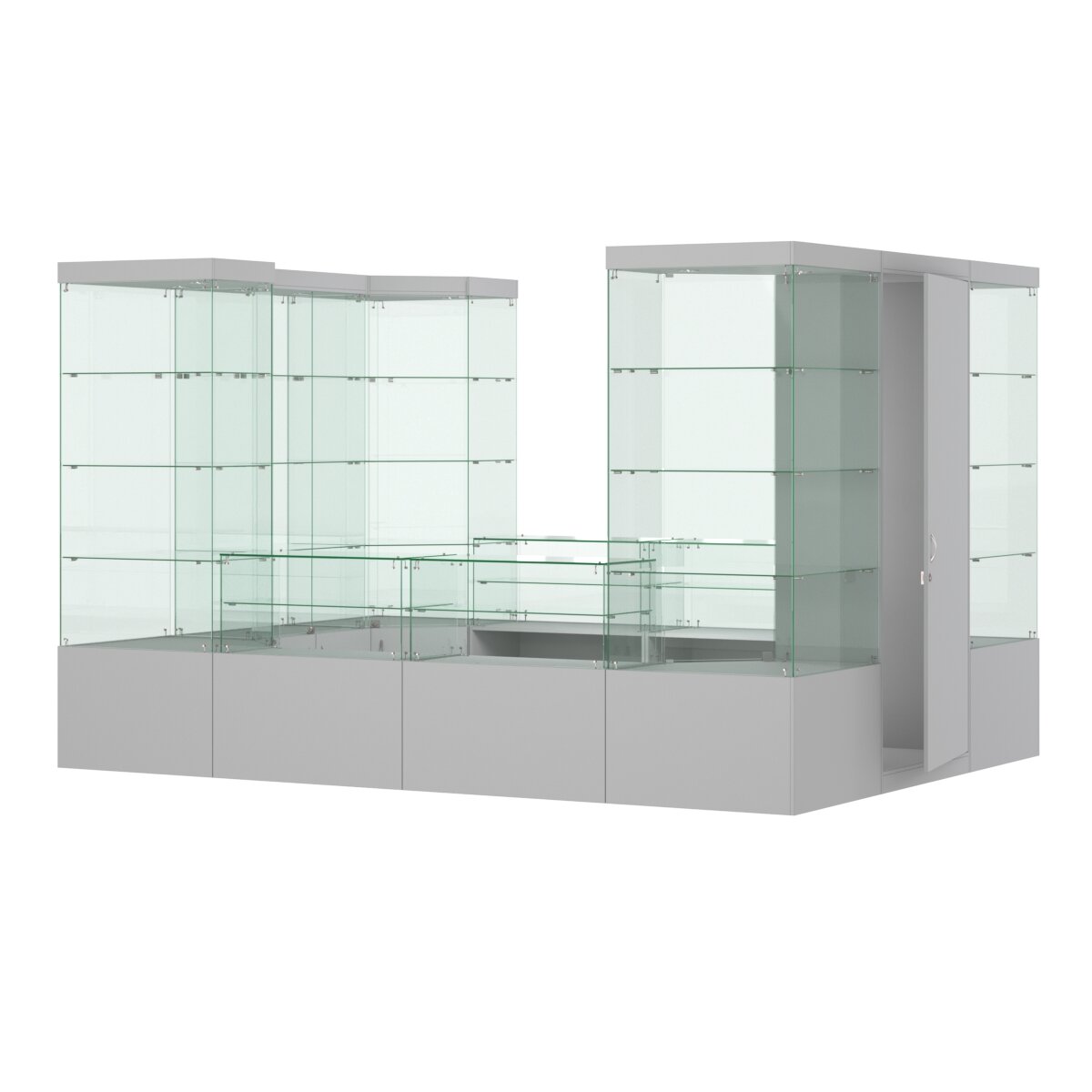 Павильон истра островной №8б (8, 32 кв. м), Cерый. Производитель товара - компания ТОБ.