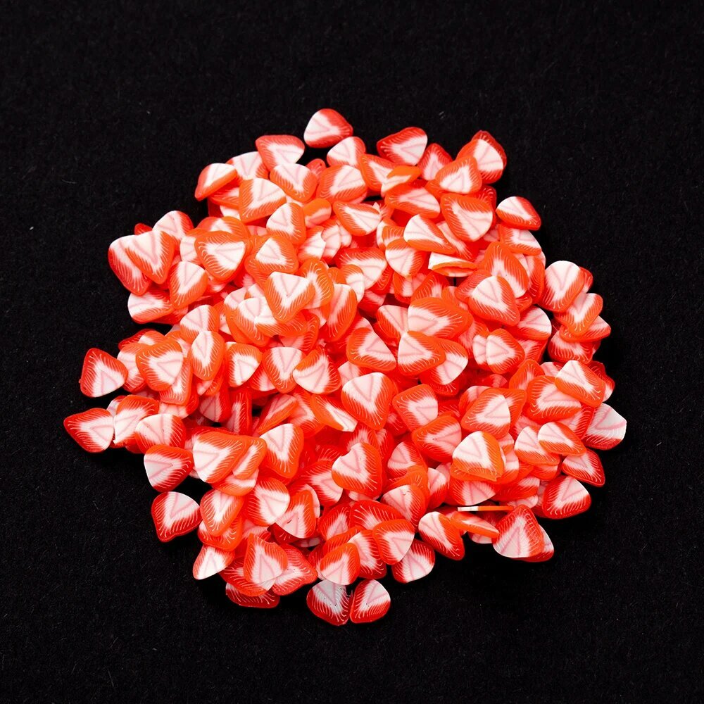 Подвески из полимерной глины, клубника, Red Strayberry