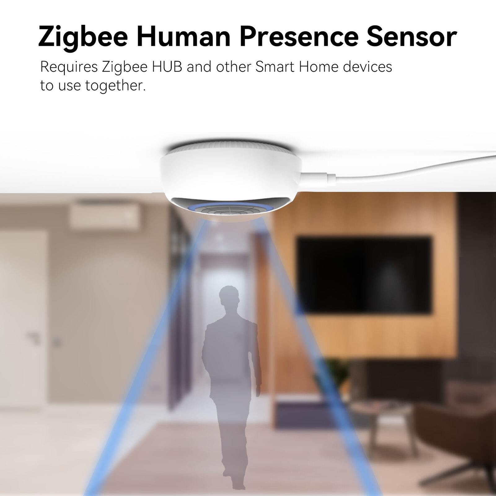 Интеллектуальный радар, датчик присутствия человека, граффити, Zigbee, высокоточный миллиметровый индукционный детектор.