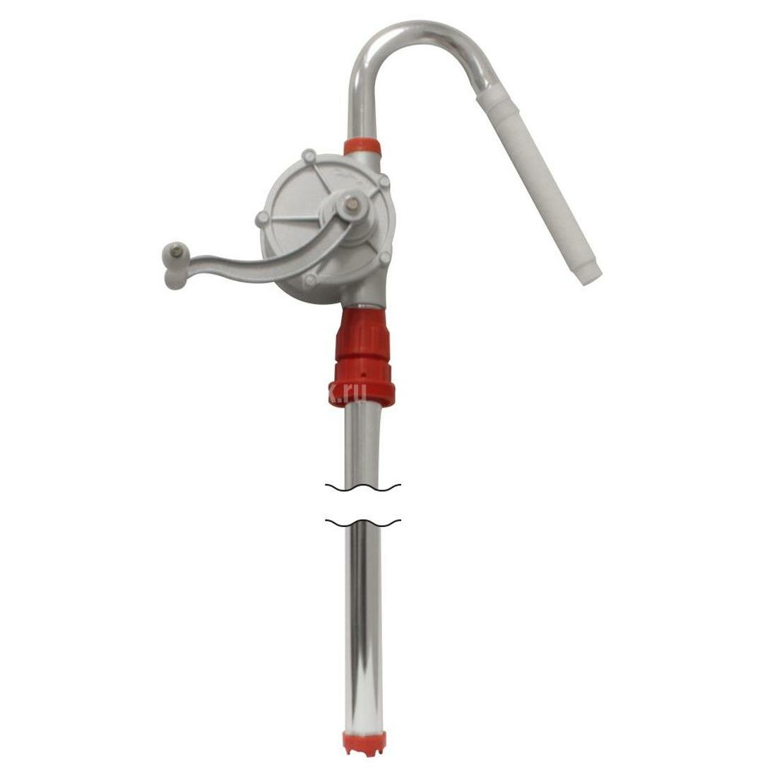 Насос перекачки топлива бочковой ручной роторный "Титан" (Алюминий) "БелАК" БАК.00100