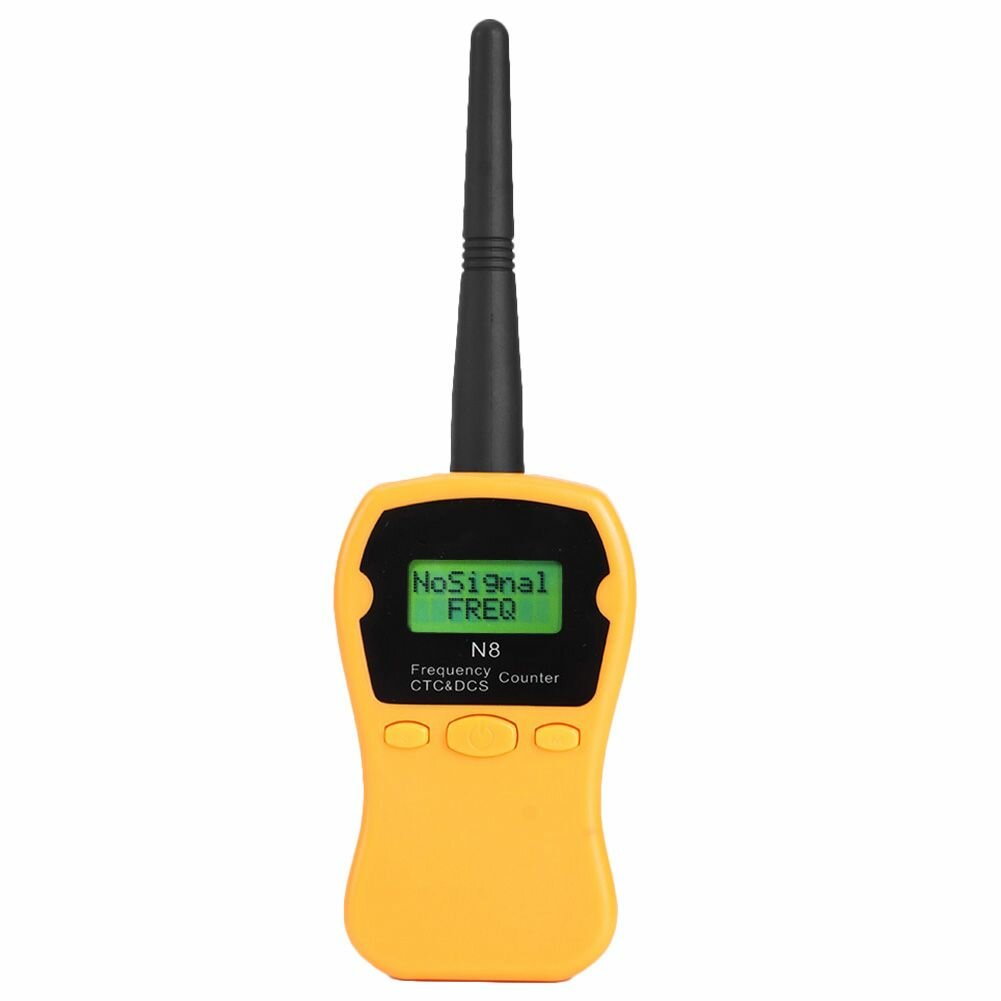 Радиочастотомер N8 с рацией и декодером CTCCSS/DCS для авто/MarineOrange