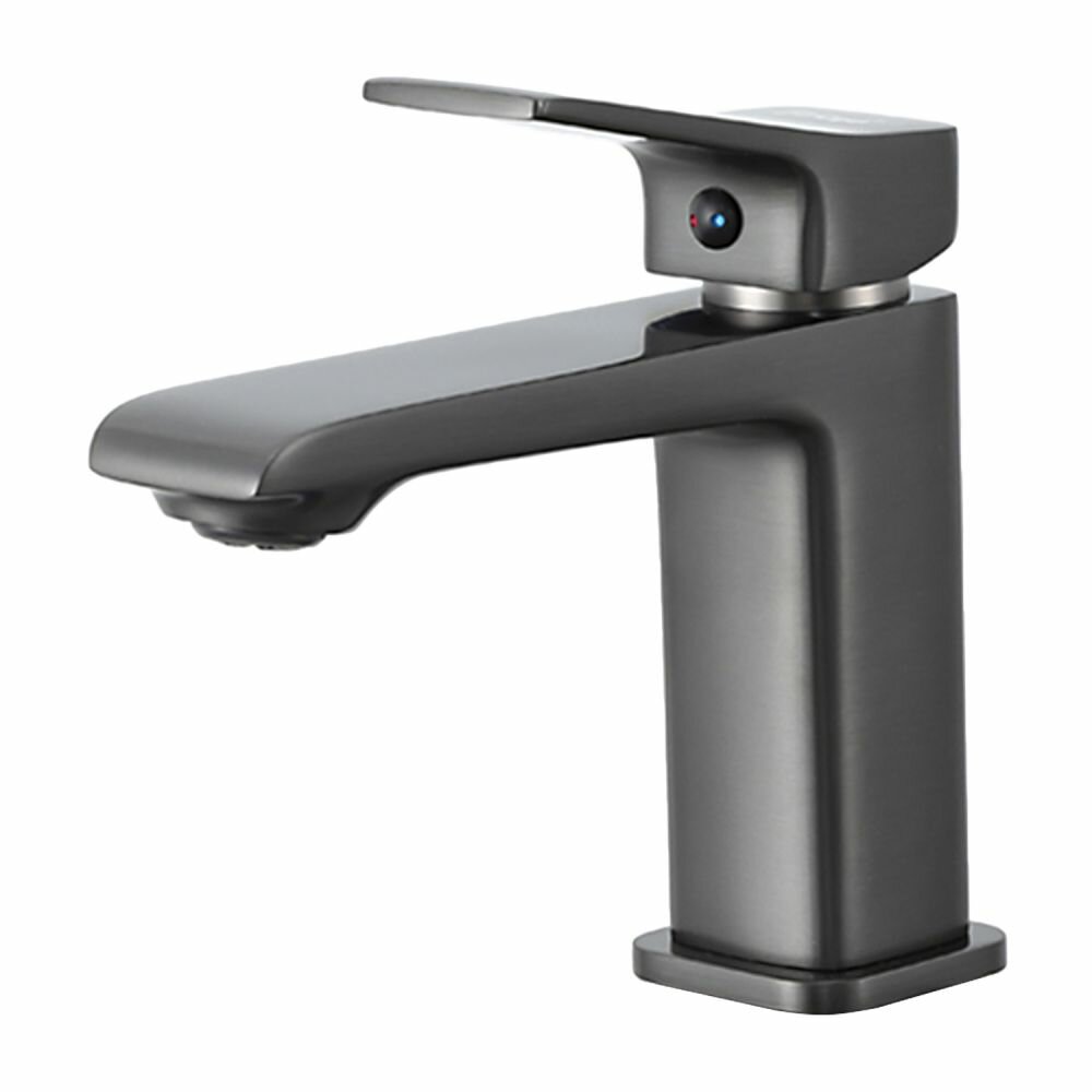 Смеситель для раковины Frap F84-9 F1084-9 оружейная сталь