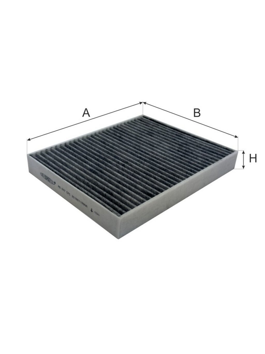 Фильтр салона AG 047 CFC