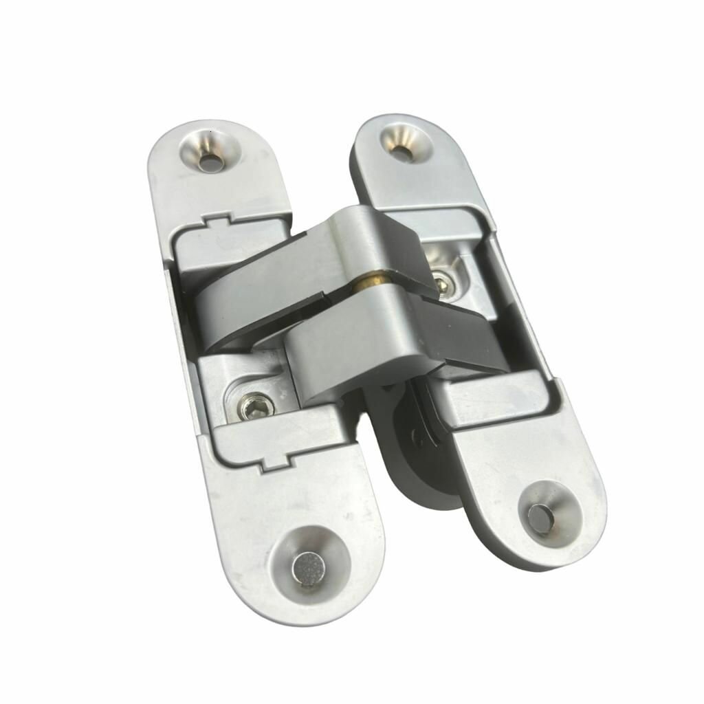 180-градусная невидимая дверная петля, Серебро осталось открытым