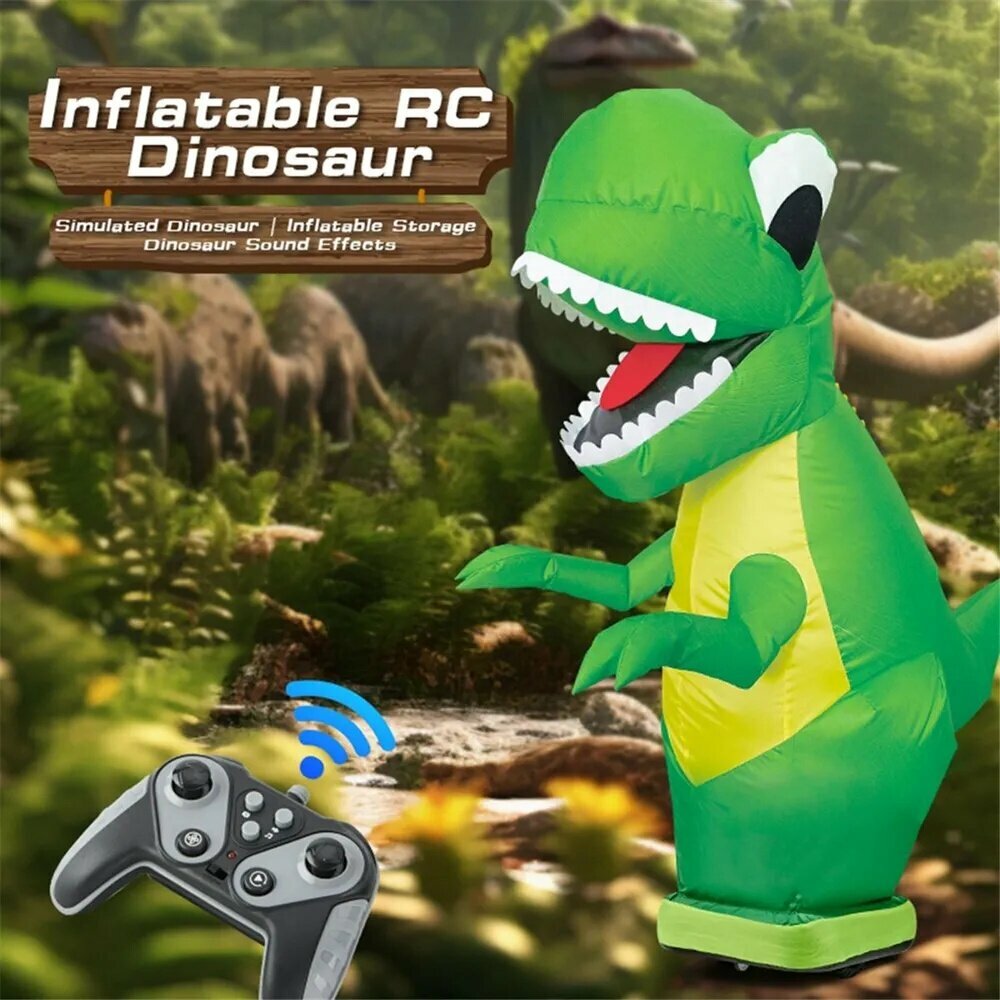 Надувной динозавр с дистанционным управлением 2.4G