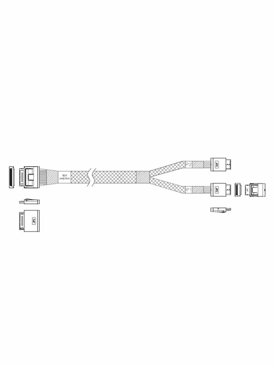 Кабель P5251DR01000-1