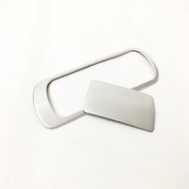 Для Citroen C5 Aircross 2017 2018 нержавеющая сталь Co-пилотная перчатка коробка ручка декоративная крышка отделка рамка аксессуары для стайлинга автомобиля ss silver