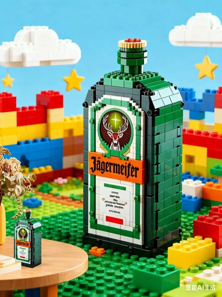 Стильный конструктор "Бутылка виски" из 241 деталей для взрослых: развиваем терпение через креативную сборку