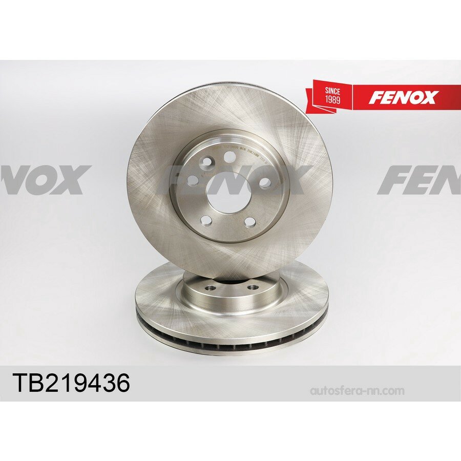 FENOX TB219436 диск тормозной