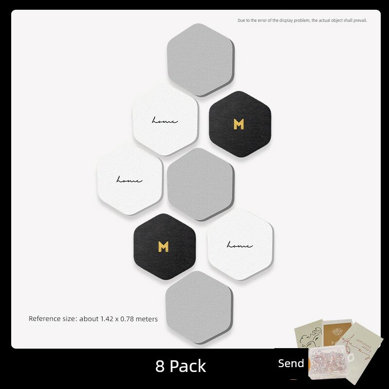 Входная дверь, фетровые наклейки на стену, украшение на стену в спальню, прикроватные наклейки, настенное покрытие,