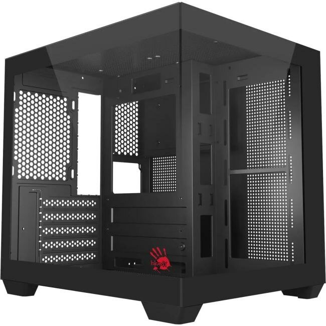 Minitower Bloody CC-121 BK MicroATX без БП