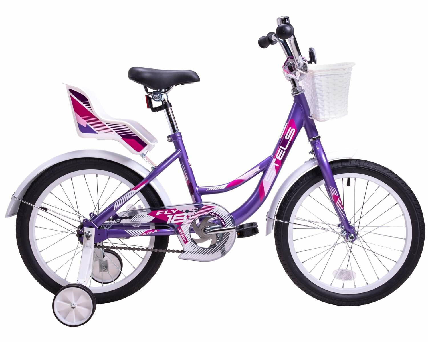 Детский велосипед Stels Magic 18, год 2025, цвет Фиолетовый
