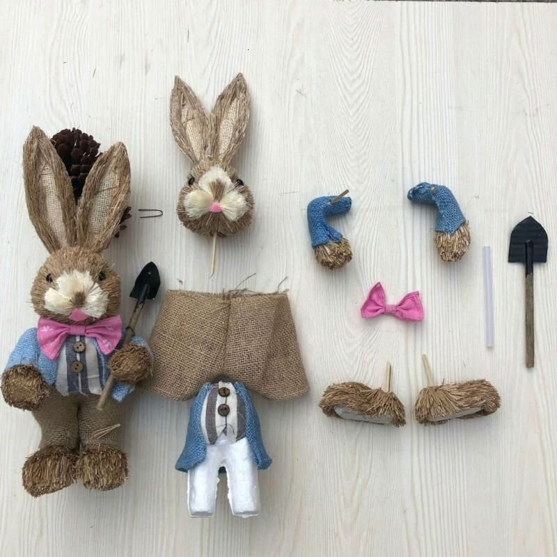 Сделай САМ соломенного Кролика в стиле F