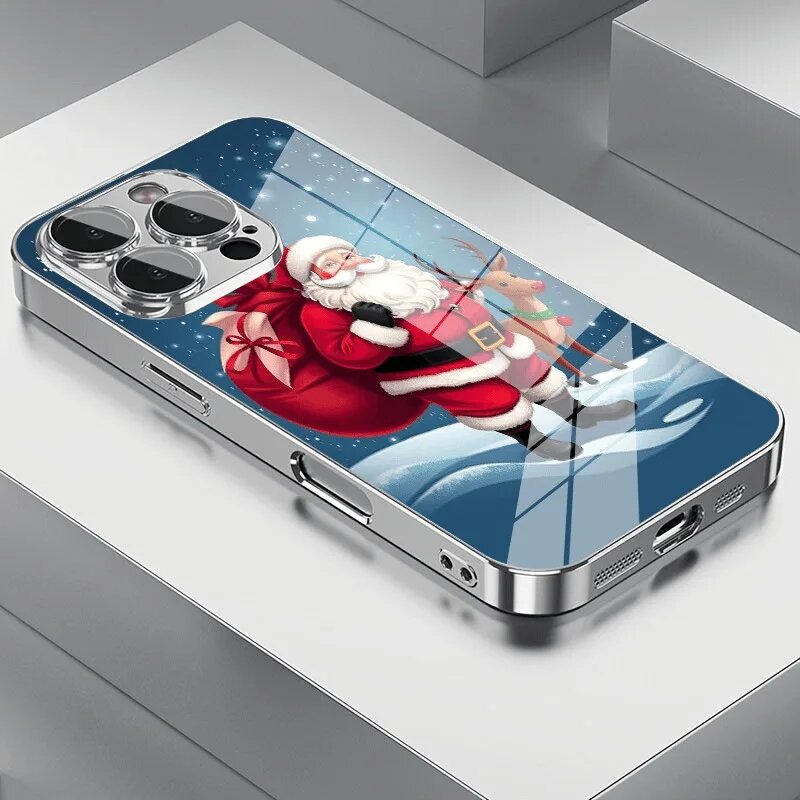 Чехол для iPhone 17 с Санта-Клаусом, Цвет: 2