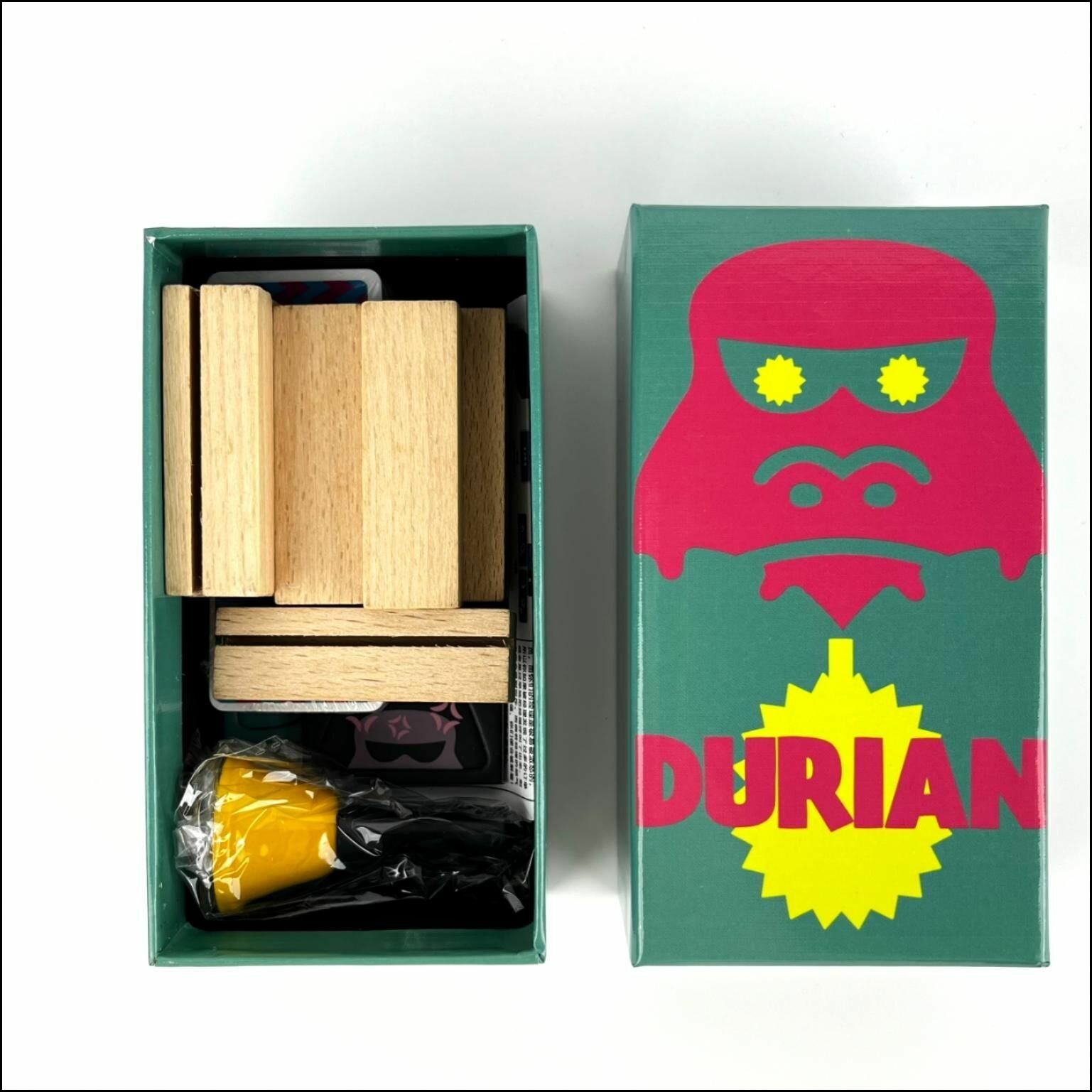 Oink Game Durian Дуриан (Durian) настольная игра собраться с друзьями, маленькая, простые правила, для начинающих, для лета.