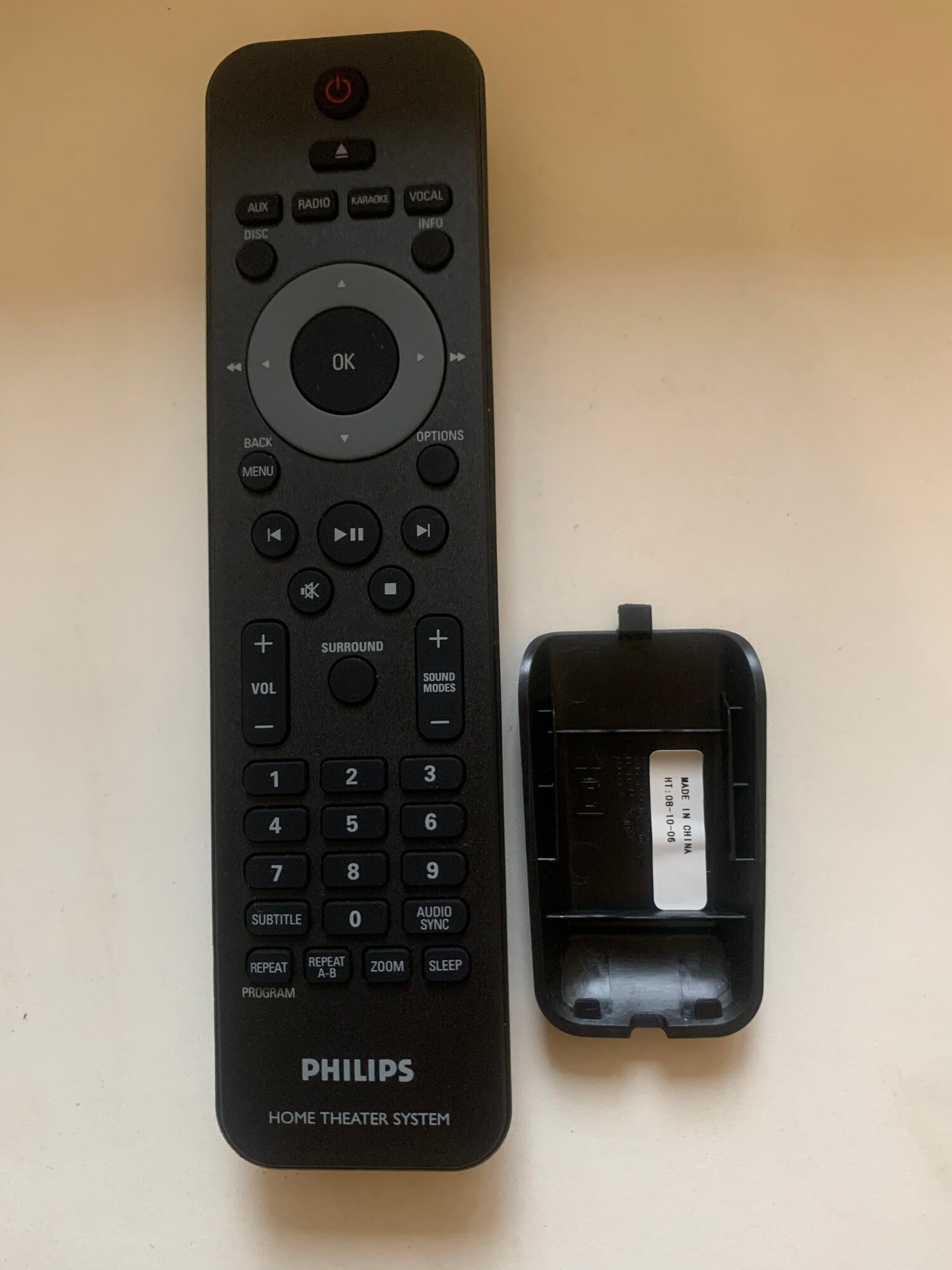 Philips HT:08-10-06 пульт оригинальный для кинотеатра