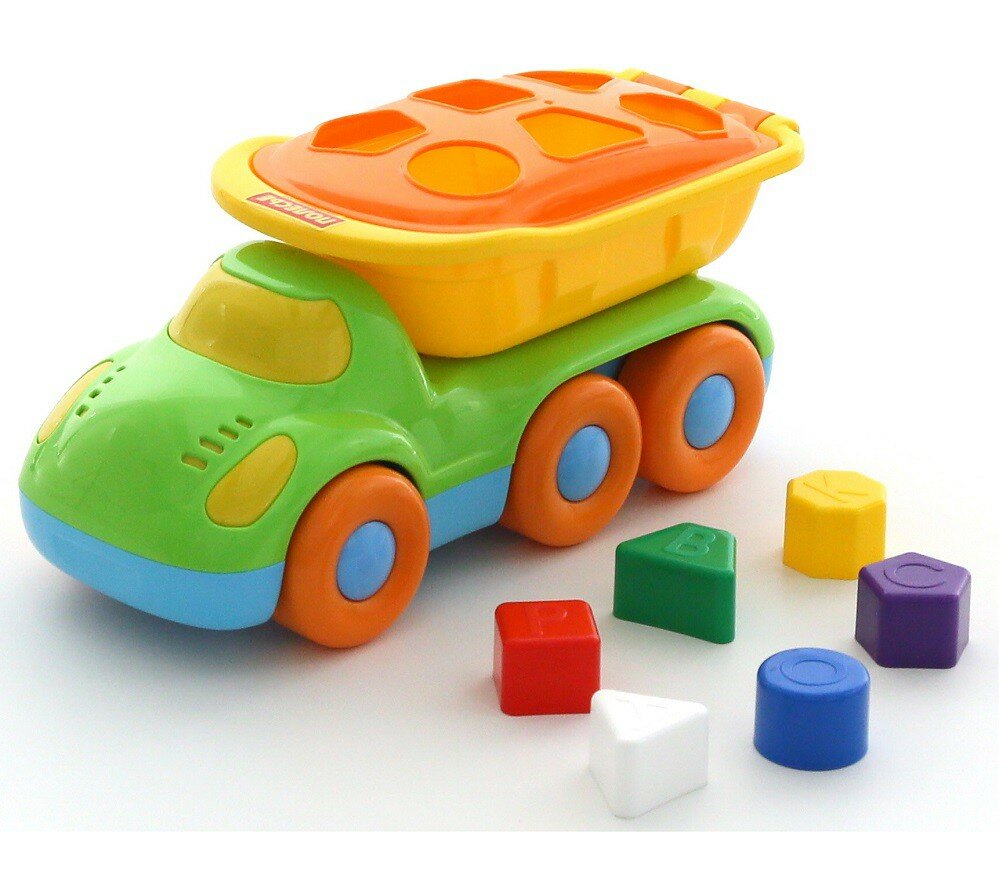 Полесье Дружок Автомобиль-самосвал логический 48363 с 2 лет