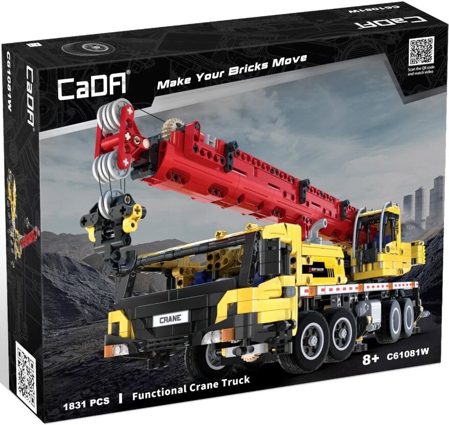 Double Eagle Конструктор Кран 1831 деталь C61081W с 8 лет