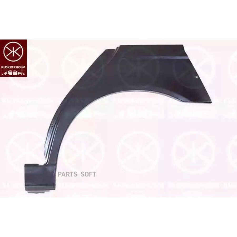 Арка крыла задн лев 4дв BMW - 500-Serie (E39) 96-03 от официального дистрибьютора, KLOKKERHOLM, артикул 0065581