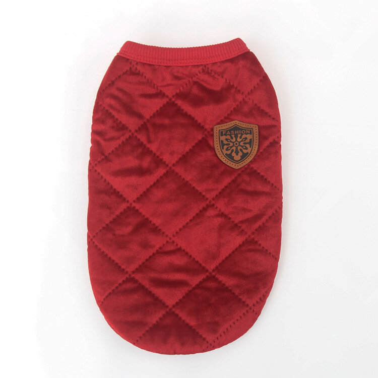 Хит продаж: хлопковая куртка для собак, осень-зима, утолщенный хлопковый жилет, одежда для пуделей, золотистых ретриверов, средних и крупных собак, хлопковая куртка для щенков, продажа напрямую от производителя