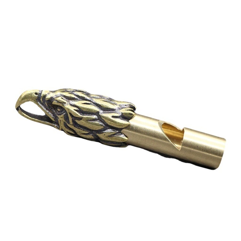 Портативный металлический свисток для тренировки животных