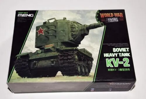 Meng Model WWT-004 Советский KV - 2 (Q - версия) Начало мировой войны Модель сборки танков