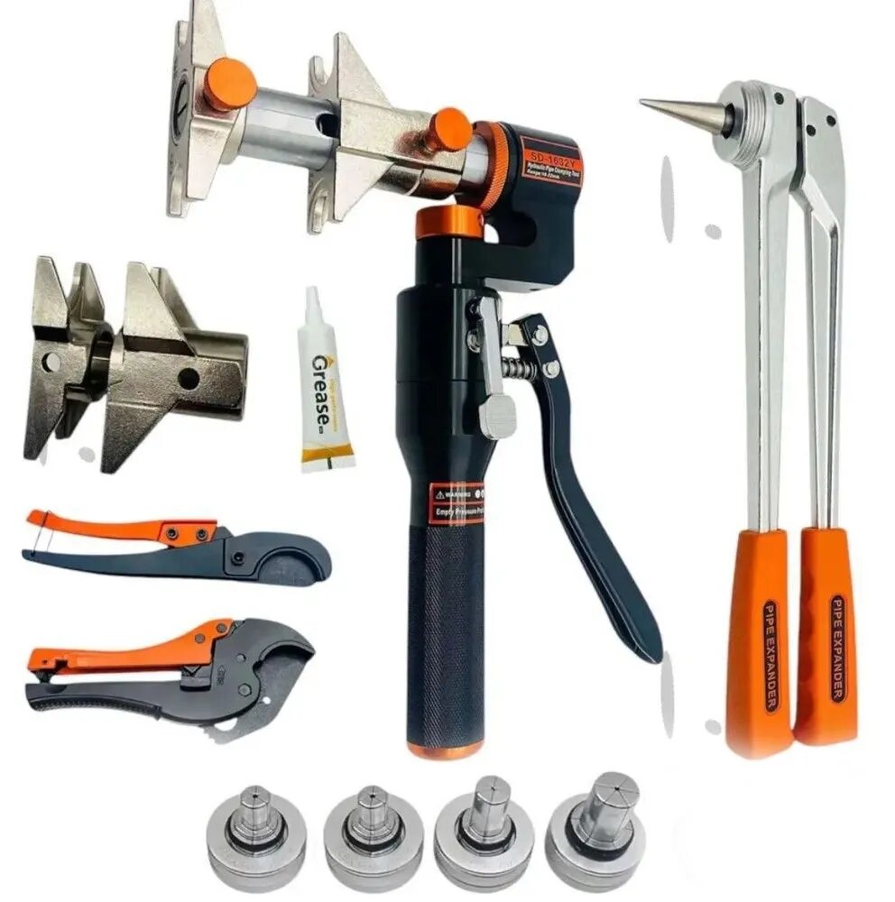 Аксиальный гидравлический пресс инструмент, HZ-1632,16-32mm,4 форсунки