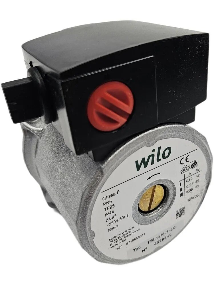 Двигатель насоса (WILO TSL12/6,7-3C) для BOSCH Gaz 6000W (арт. 87186450600)