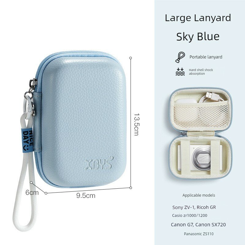 Чехол для фотоаппарата SONY ZV1F ZV1, портативная сумка для хранения ZV1M2 RX100M7 DSC-RX100 RX100M2 M3 M4 M5M6, черный
