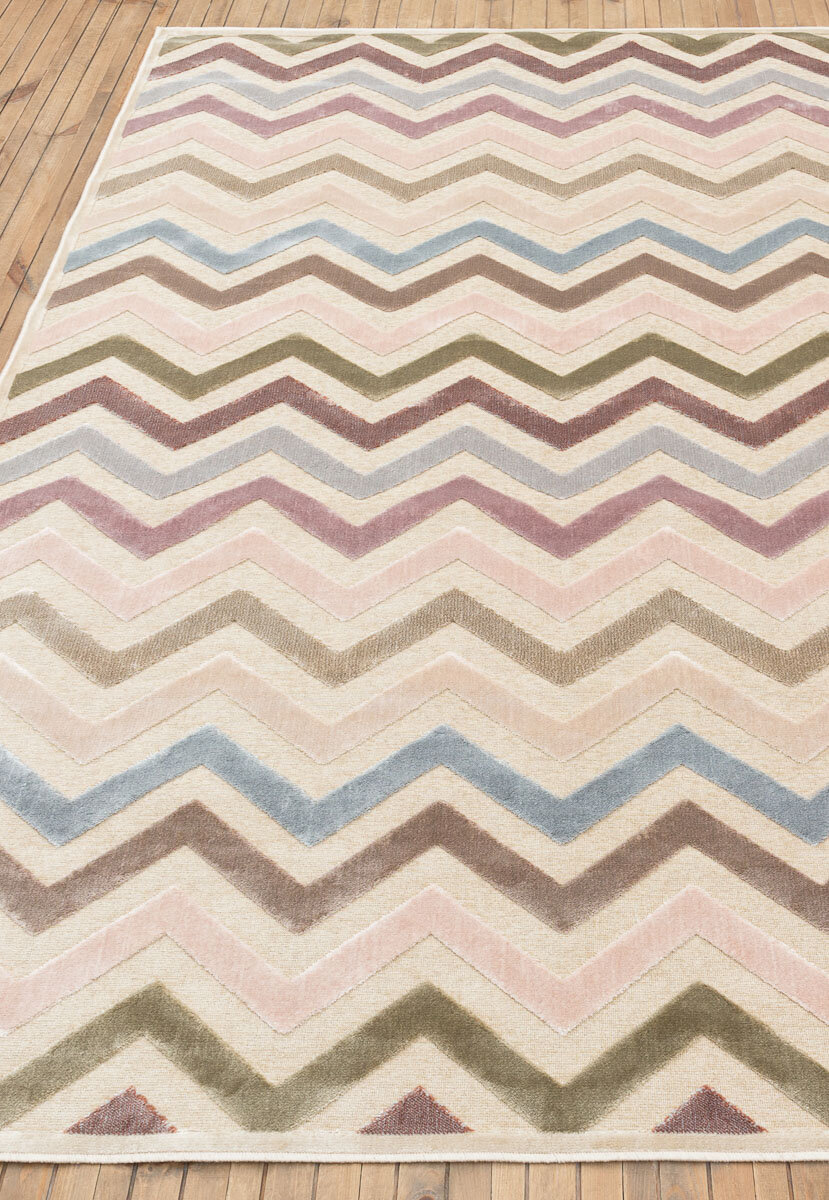 Бельгийский ковер из вискозы 60*110 см Catrin VC2092-V102