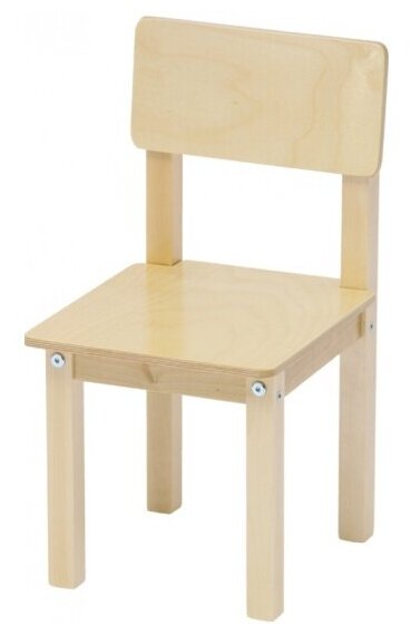 Стул Polini kids для набора детской мебели Simple 105 S, натуральный