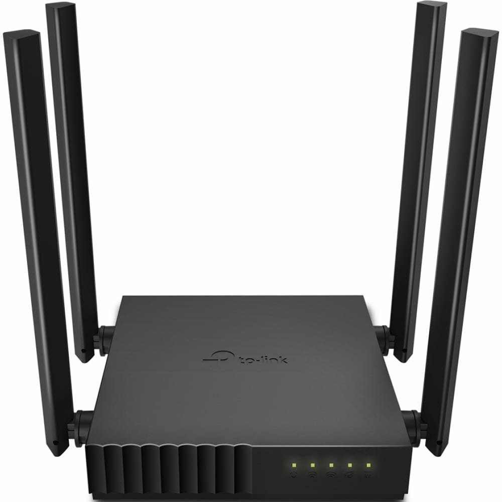 Двухдиапазонный wi-fi роутер TP-Link Archer C54, четырехпортовый LAN, внешние антенны, поддержка