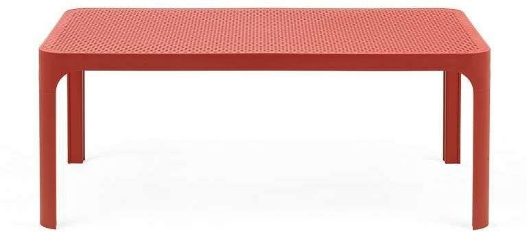 Столик журнальный ReeHouse Nardi Net Table 100 коралловый Размеры: Высота 400мм Глубина 600мм Ширина 1000мм