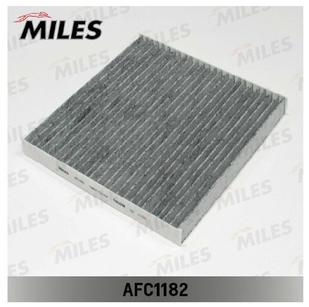 Фильтр салона HONDA ACCORD 03-/CIVIC 06-/CR-V 07- угольный, MILES AFC1182
