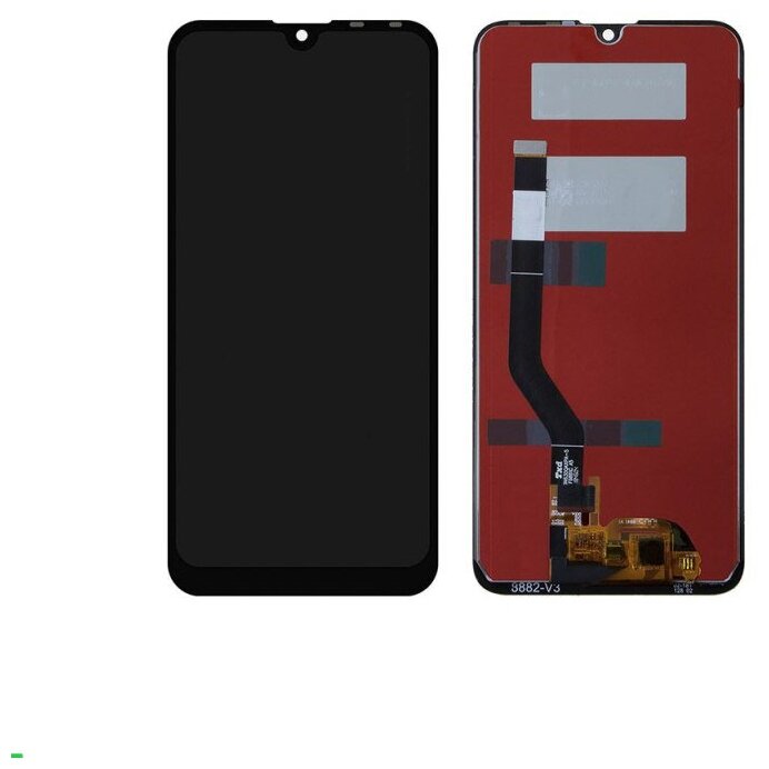 Дисплей (экран) в сборе с тачскрином для Huawei Y7 2019, Enjoy 9 черный (Premium LCD) / 1520x720