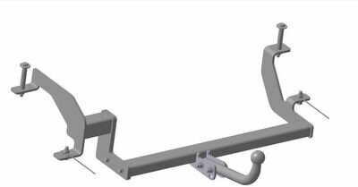 Фаркоп Oris на Opel Combo (С) minivan 2001-2012 (паспорт и сертификат в комплекте, без электрики) 1174-A