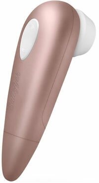 Satisfyer Number One, золотисто-розовый Вакуум-волновой бесконтактный стимулятор клитора
