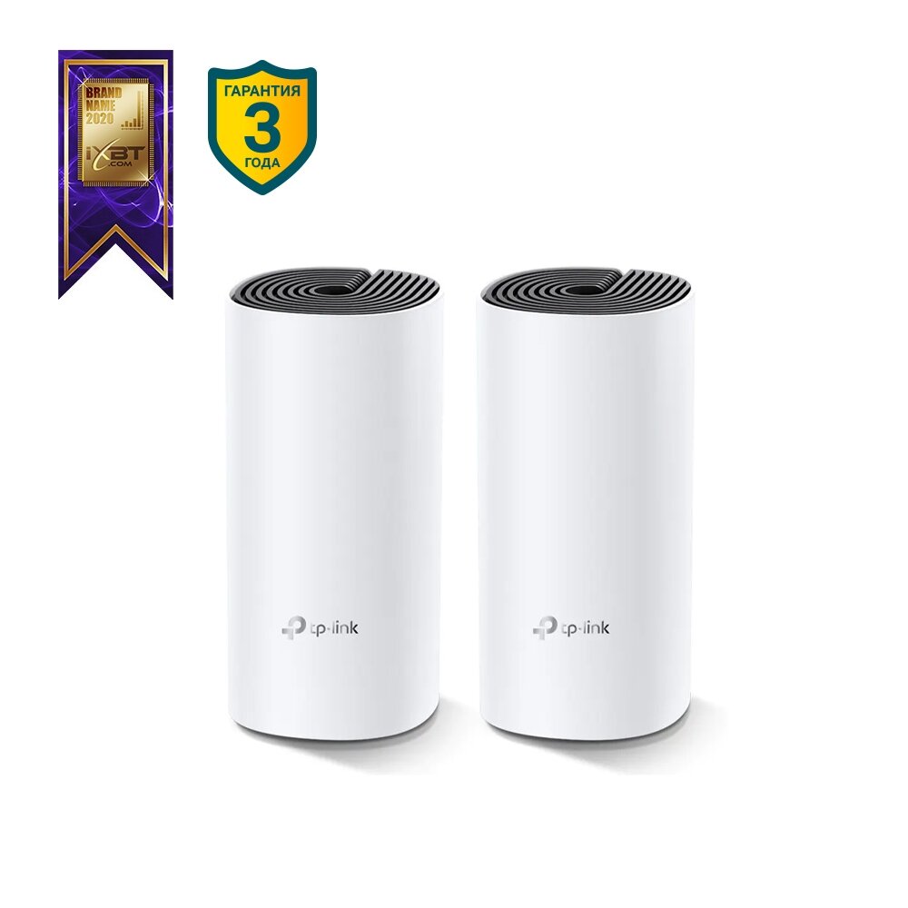 TP-Link DECO P9(2-PACK) AC1200 + AV1000 Домашняя гибридная Mesh Wi-Fi система